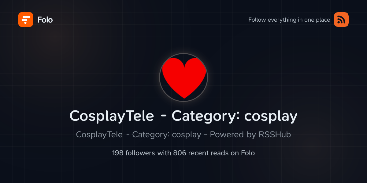 CosplayTele - Category: cosplay | Folo