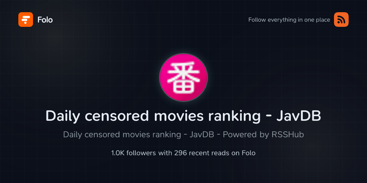 Daily censored movies ranking - JavDB | Folo