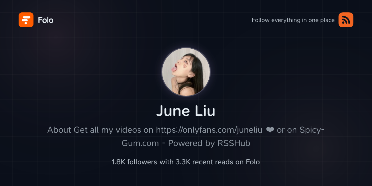 June Liu | Folo