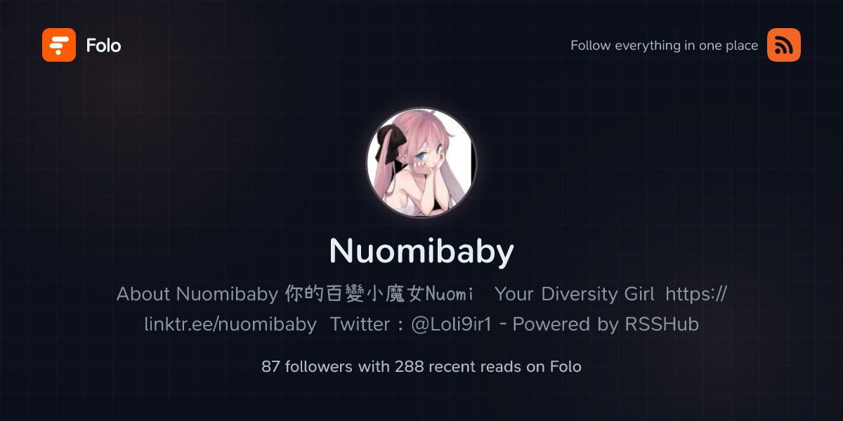 Nuomibaby | Folo