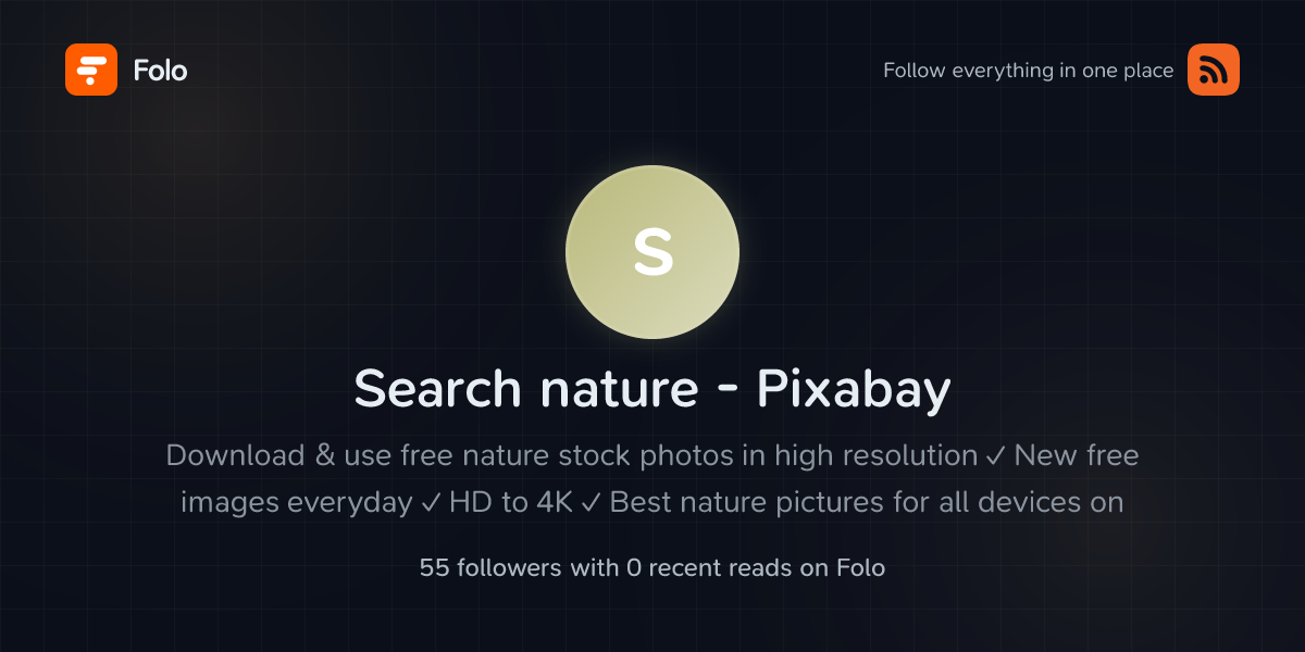 Search nature - Pixabay | Folo