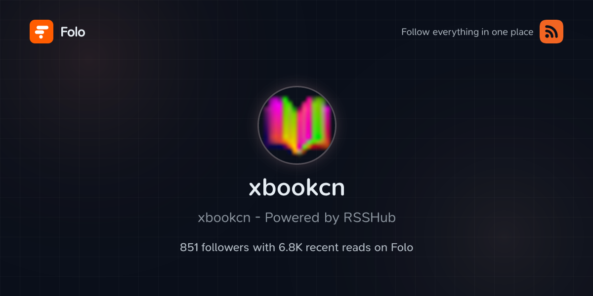 xbookcn | Folo
