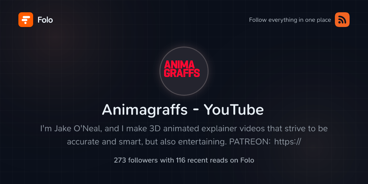 Animagraffs - YouTube | Folo