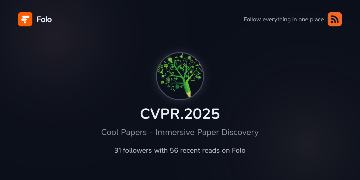 CVPR.2025 | Folo