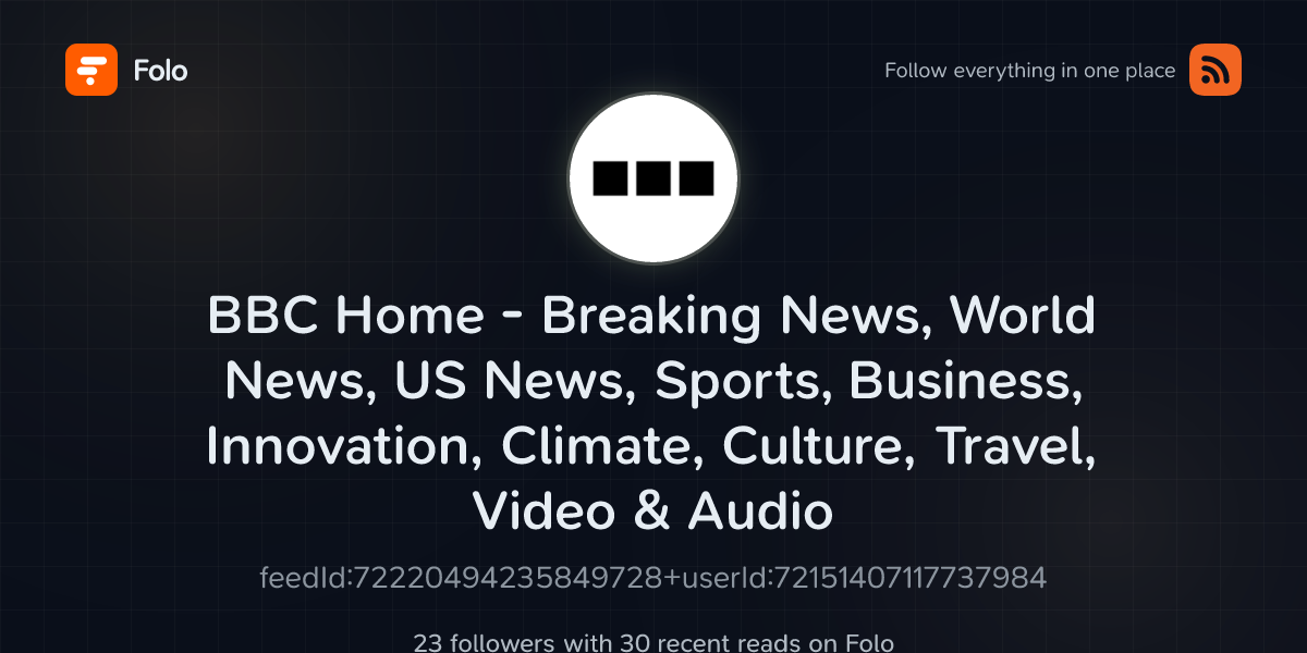 BBC Home - Breaking News, World News, US News, Sports, Business ...