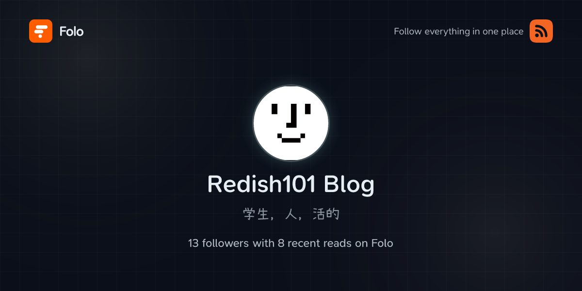 Redish101 Blog | Folo