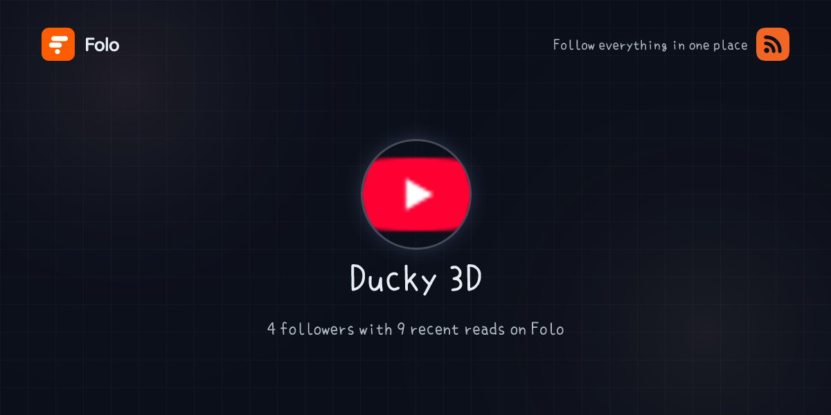Ducky 3D | Folo
