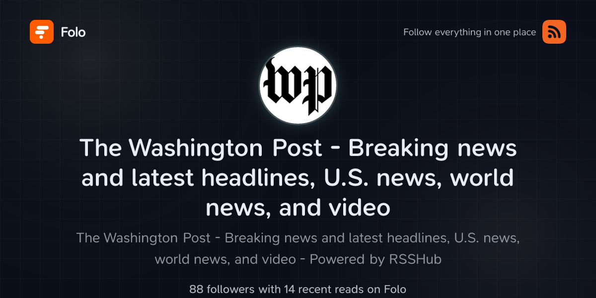 The Washington Post - Breaking news and latest headlines, U.S. news ...