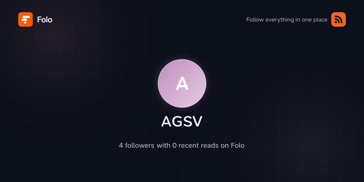 AGSV | Folo
