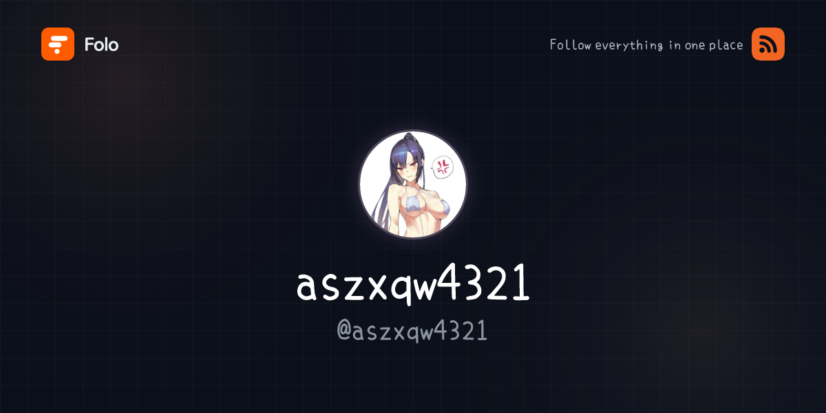 aszxqw4321 | Folo